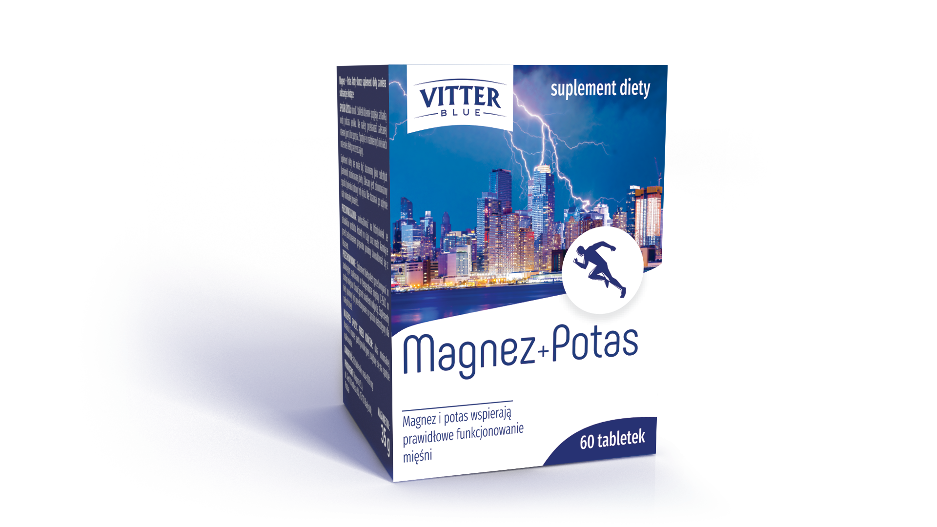 Suplement Diety - Magnez + Potas - Tabletki - Vitter - potas - magnez