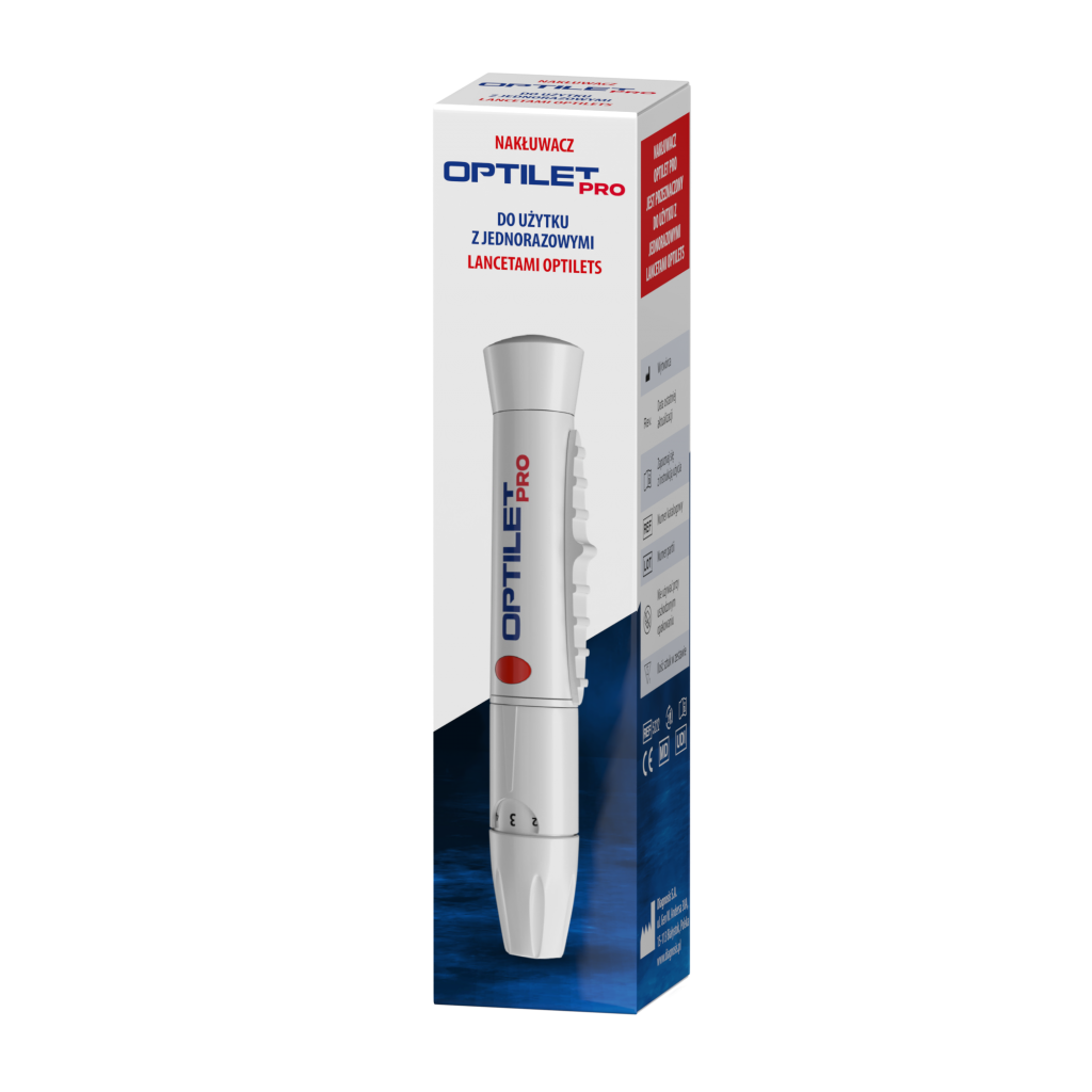 Lancety do glukometru - OPTILETS - Diagnosis